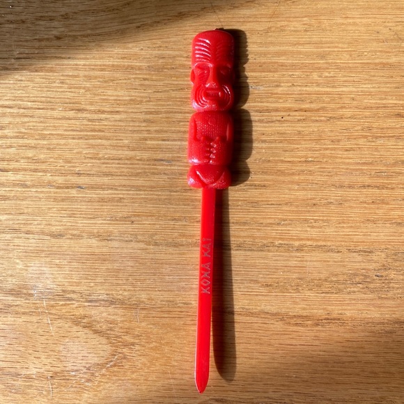 Vintage | Dining | Vtg Tiki Swizzle Stick Disneyland Tiki Swizzle Stick ...